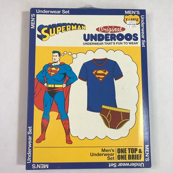 underoos | Underwear & Socks | Superman Original Underoos Underwear And ...